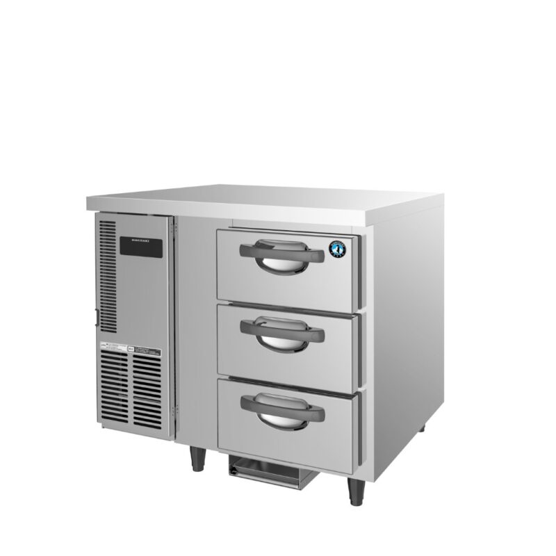 RTC-90DDA-GN-3D | 3-Drawer Freezer Undercounter